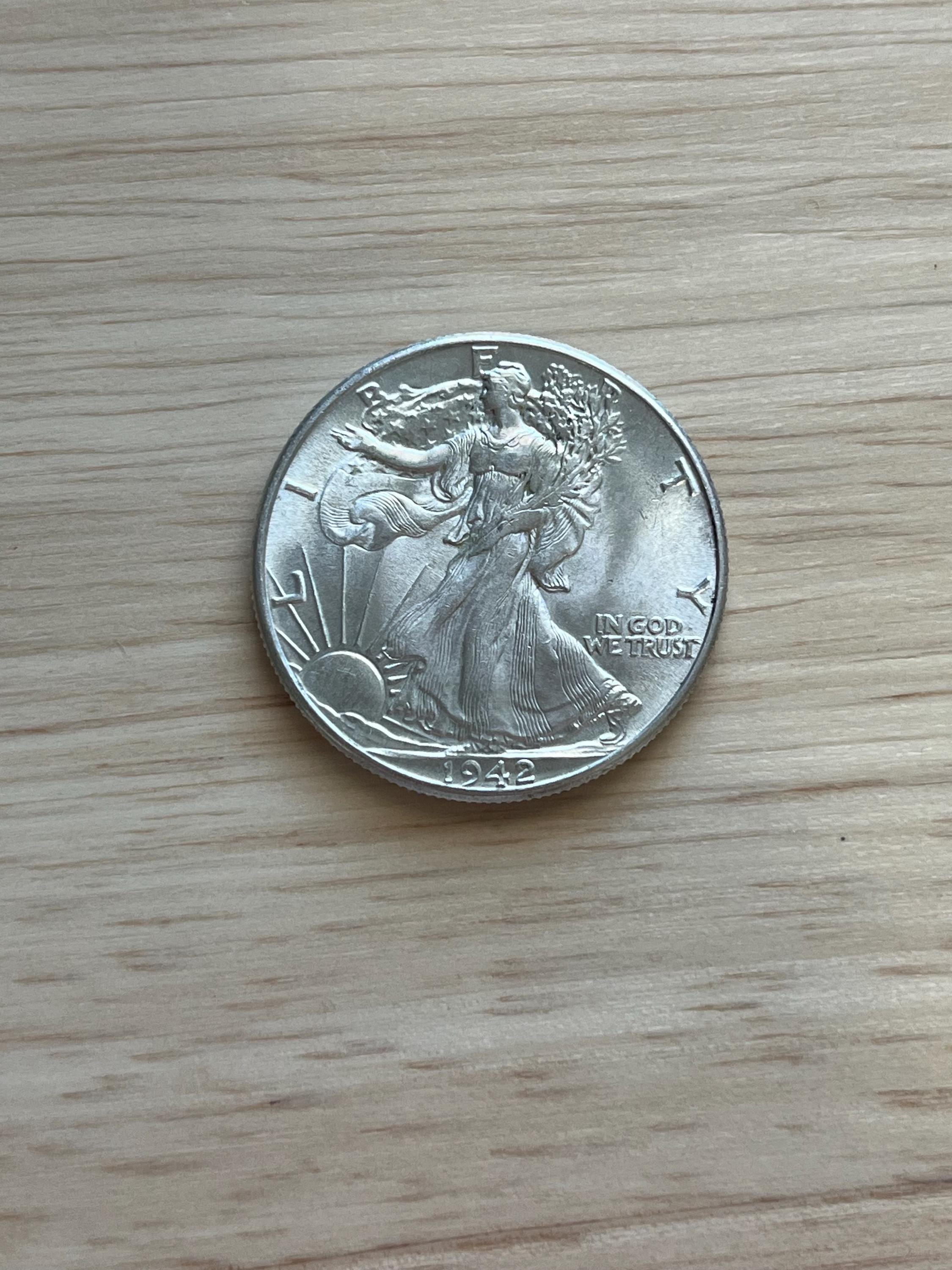 Walking Liberty Half Dollar - 90% Silver - Dated 1916-1947 - Etsy
