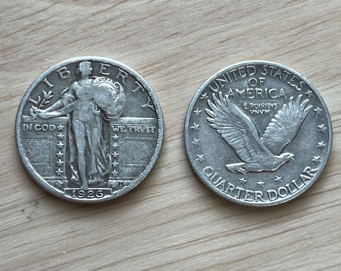 Standing Liberty Quarter - 90% Silver - Dated 1916-1930. - Etsy