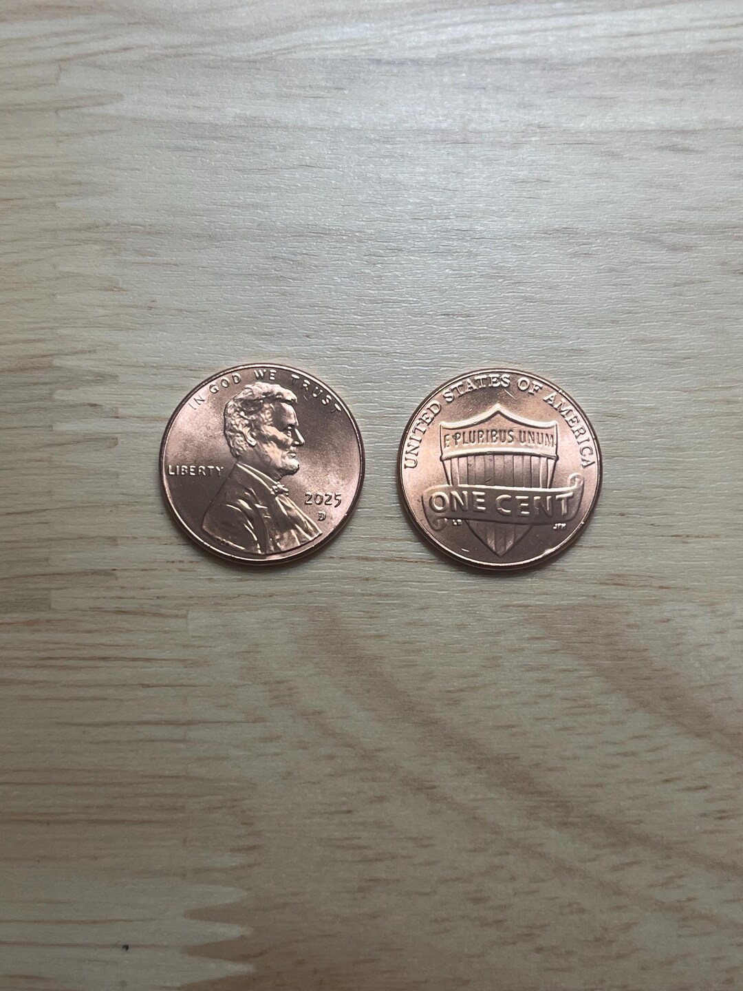 2025 Lincoln Penny - Brilliant Uncirculated - LAST YEAR - Etsy