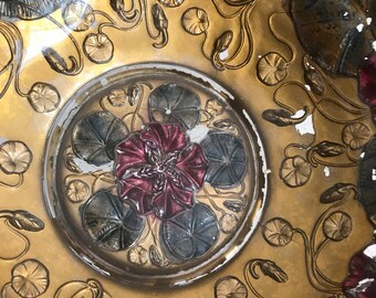 Goofus glass bowl | Etsy