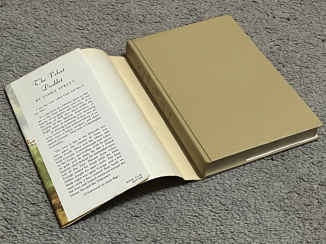 The Velvet Doublet, James Street, 1953, Doubleday & Co, Hardcover Book ...