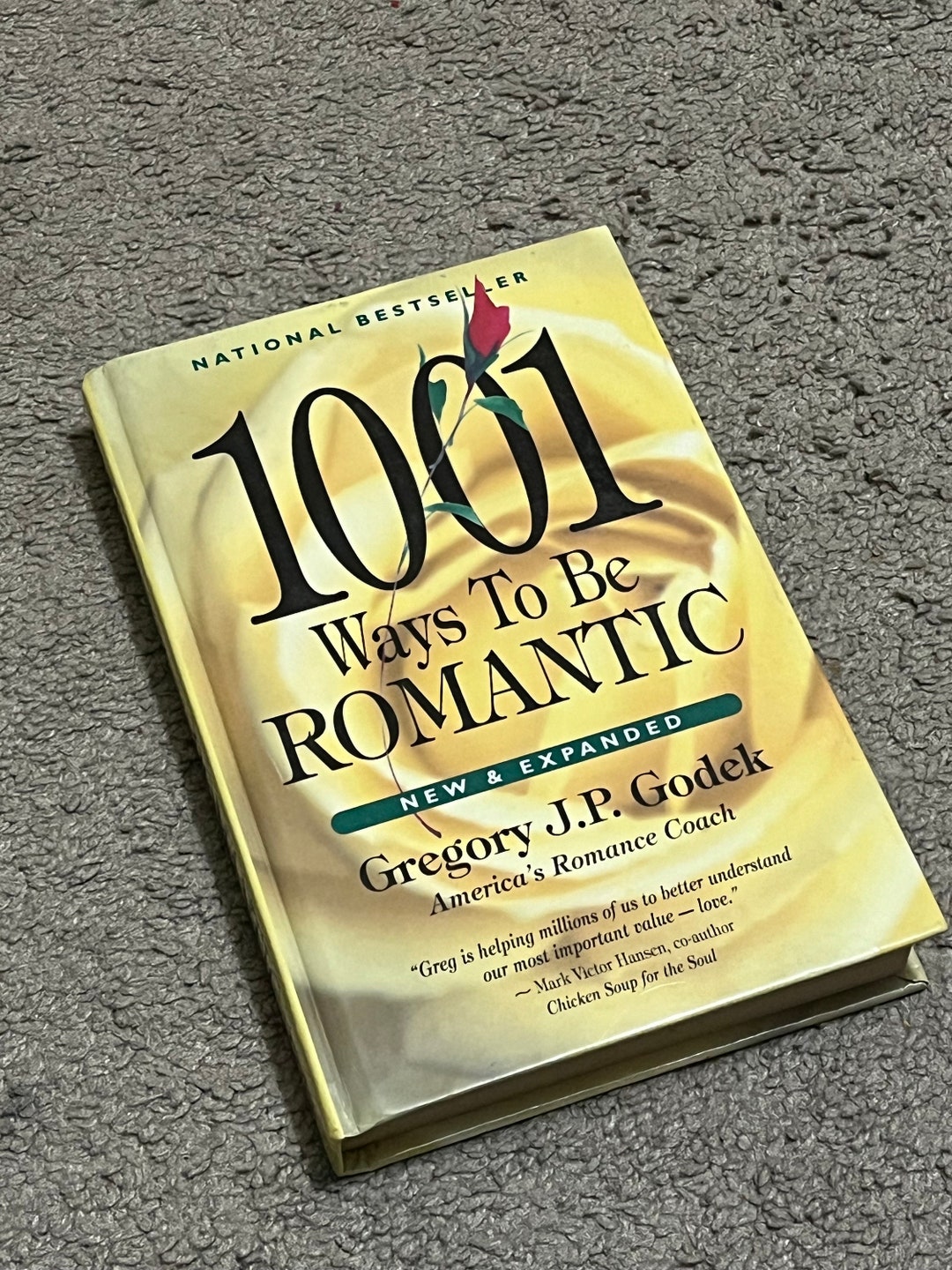 1001 Ways to Be Romantic, Gregory Godek, 1995, Hardcover - Etsy