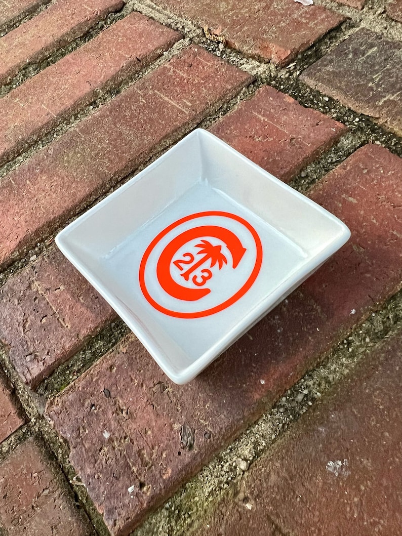 Clemson Jewelry and Ring Dish - Official Ring Crest Personalized With ...