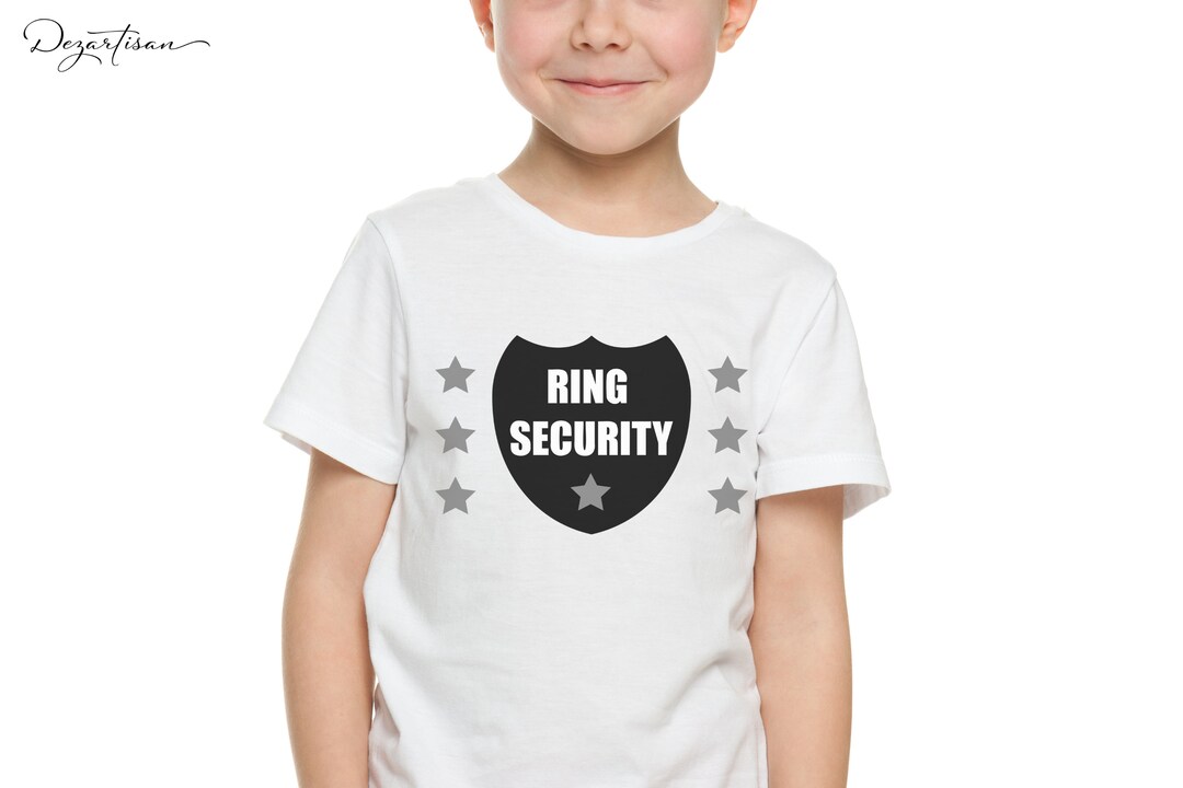 Ring Bearer Ring Security Wedding SVG Digital Designs Cut File for ...