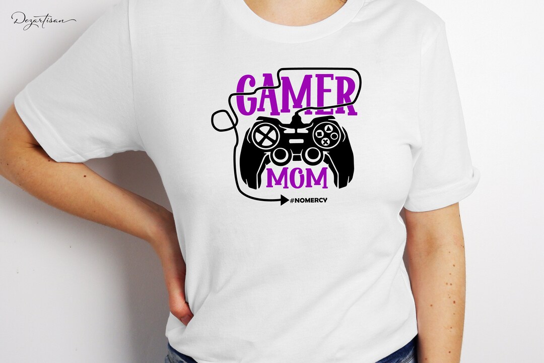 Gamer Mom SVG Digital Design Cut File for Cricut & Silhouette - Etsy