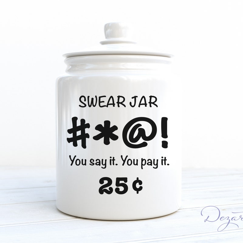 Swear Jar - Etsy