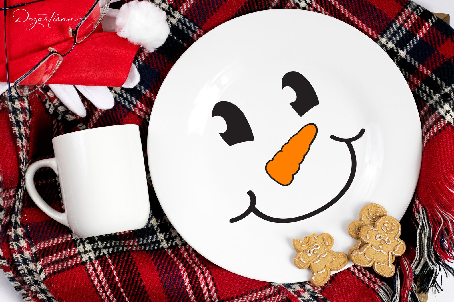 Snowman Face SVG Smiling Snowman SVG Snowman SVG Cut File - Etsy