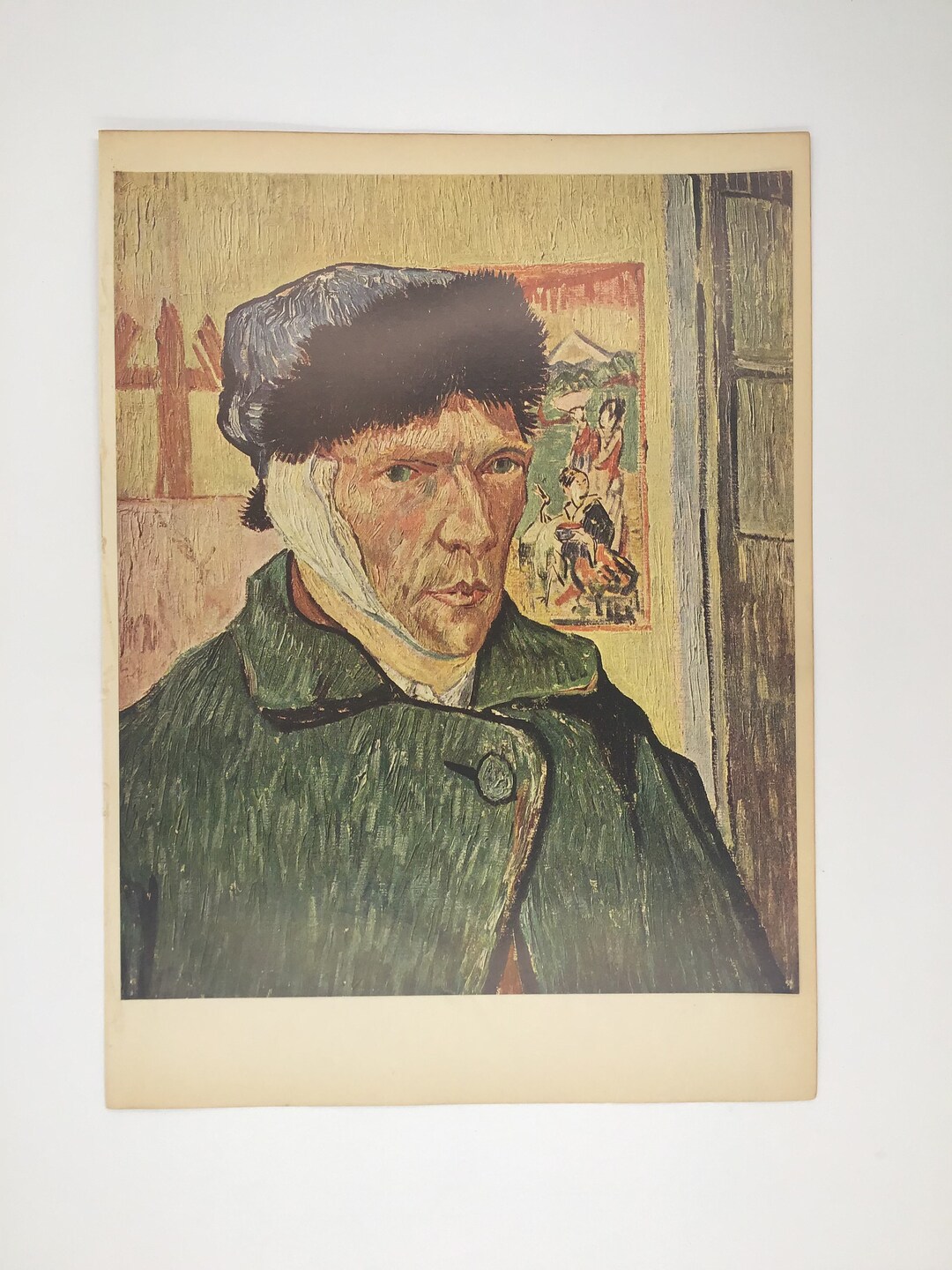 Self-portrait, VAN GOGH World Famous Paintings Plate 55, Rockwell Kent ...