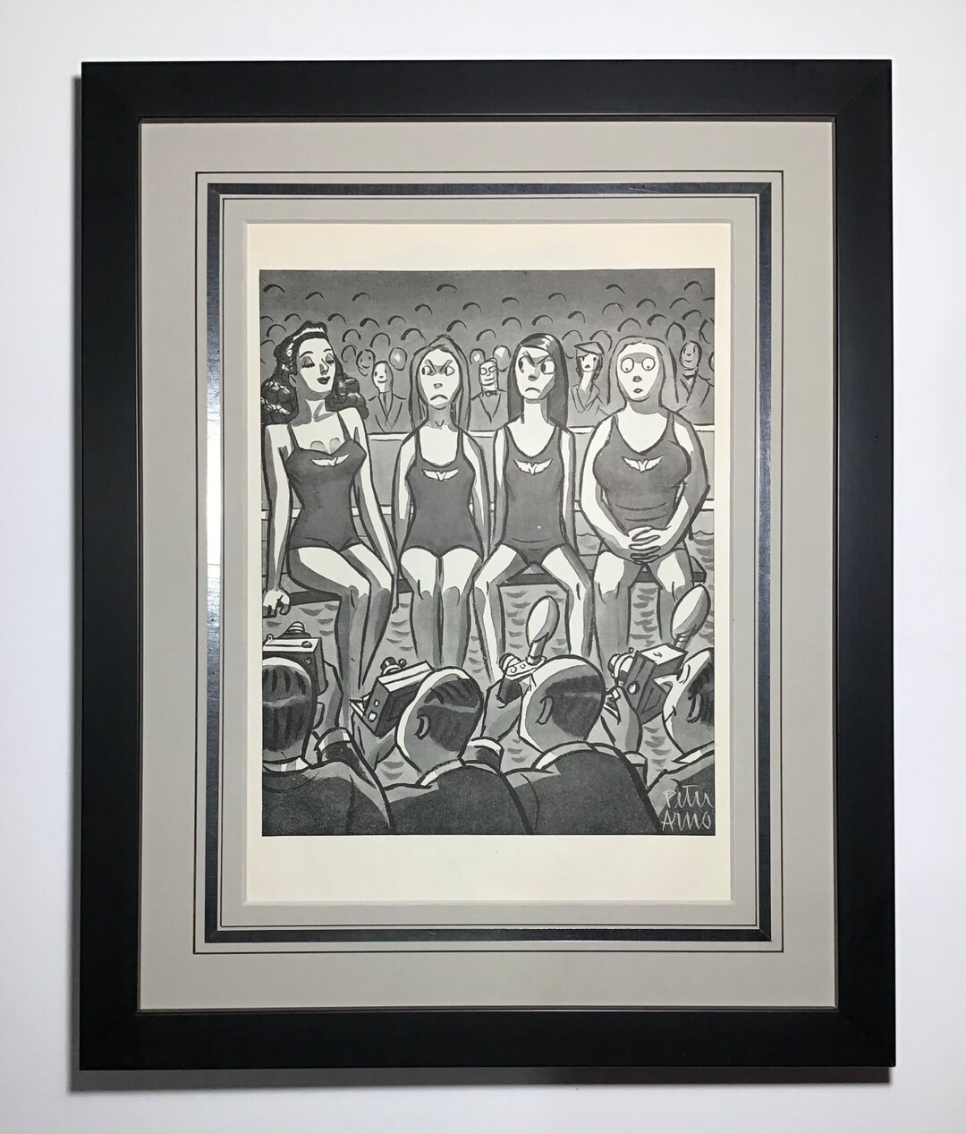 Peter Arno's the New Yorker Comic, Original Vintage C1944 Book Print ...