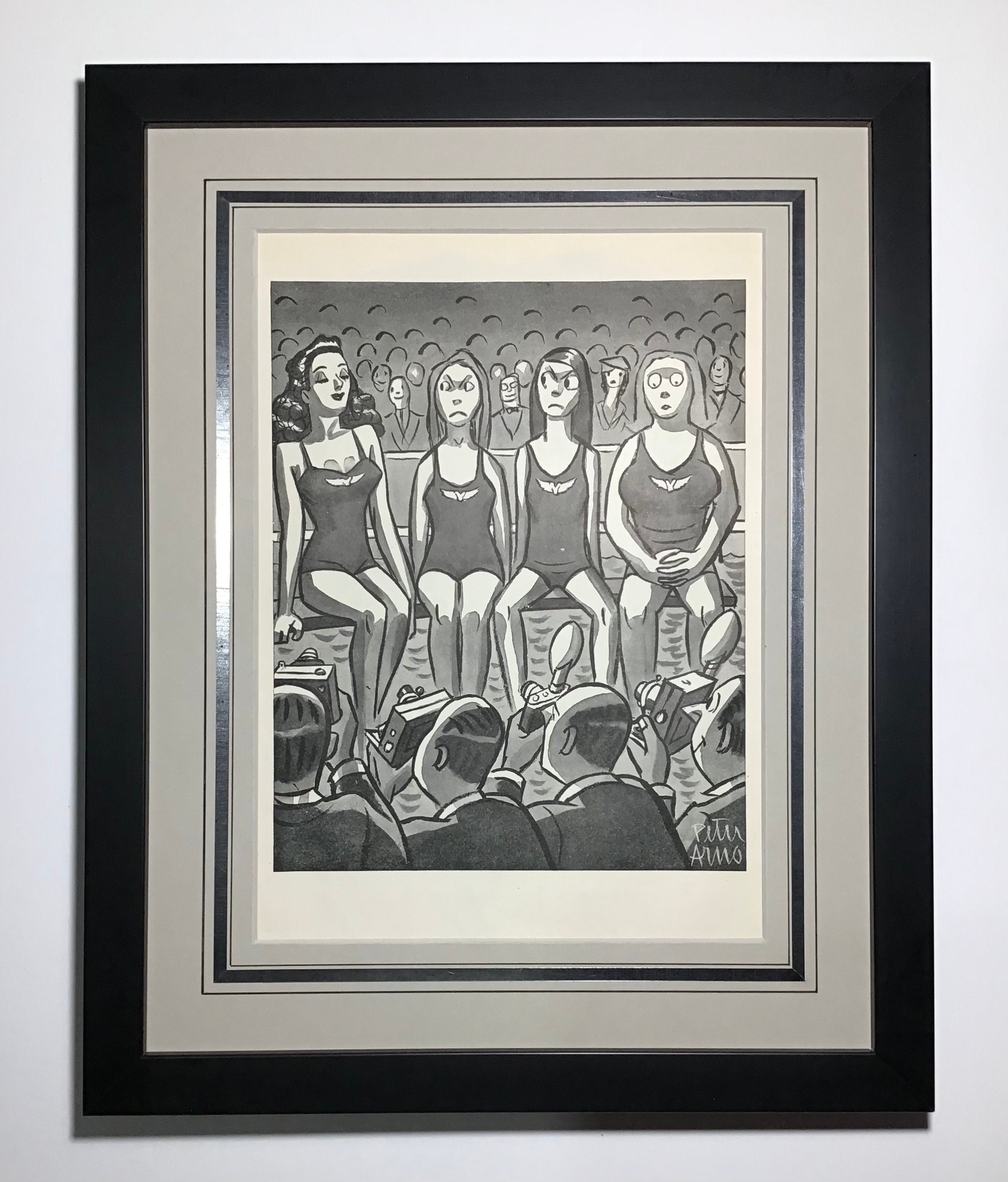 Peter Arno's the New Yorker Comic, Original Vintage C1944 Book Print ...