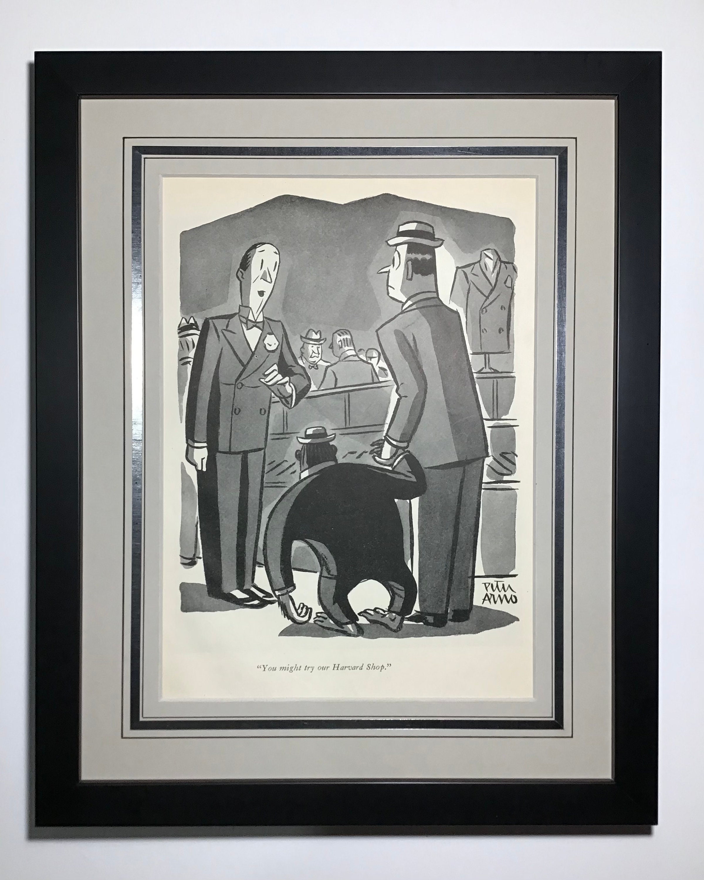 Peter Arno's the New Yorker Comic, Original Vintage C1944 Book Print ...