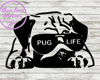 Pug Life | Etsy