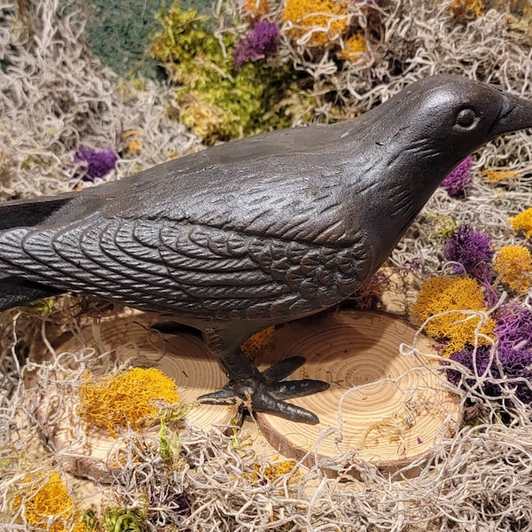 Crow Figurine - Etsy