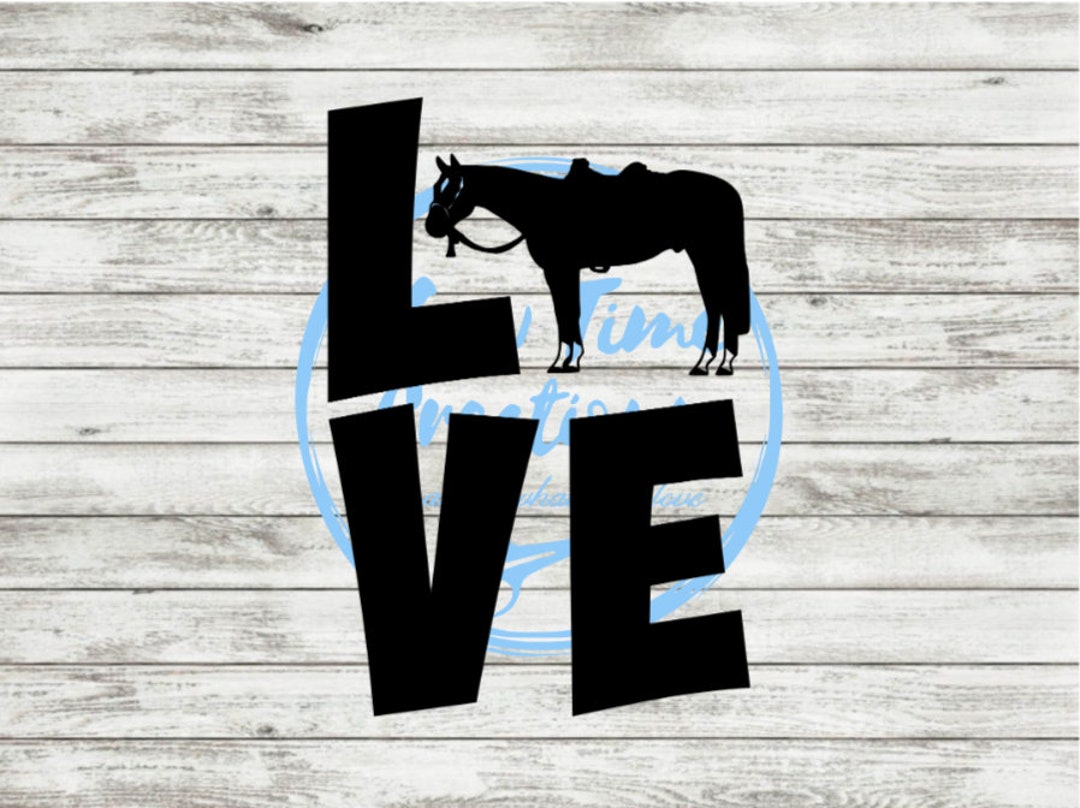 Aqha-quarter Horse-stock Bred Horse-love My Aqha-window - Etsy
