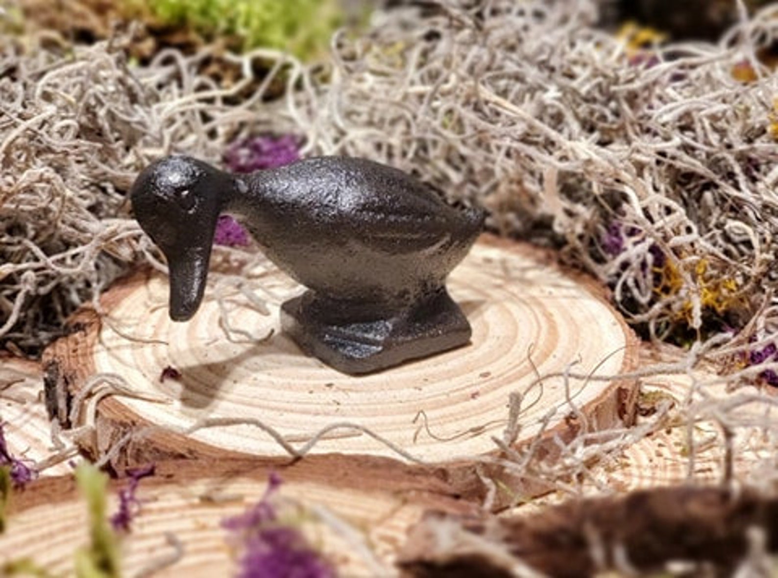 Small Cast Iron Duck Set-Office and Home Decor Figurines | Etsy