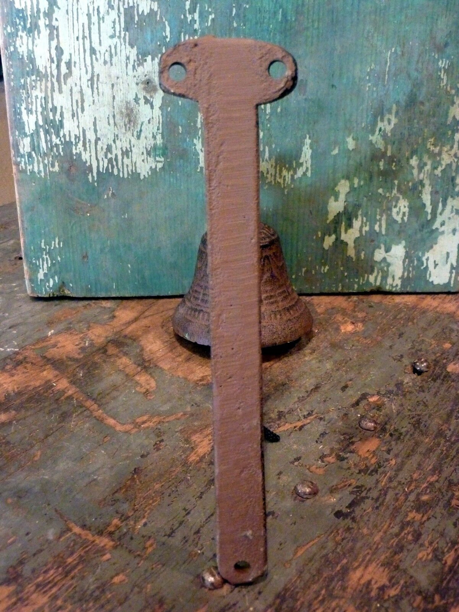 Cast Iron Metal Decorative Dinner Door Bell Home Garden Porch Patio ...