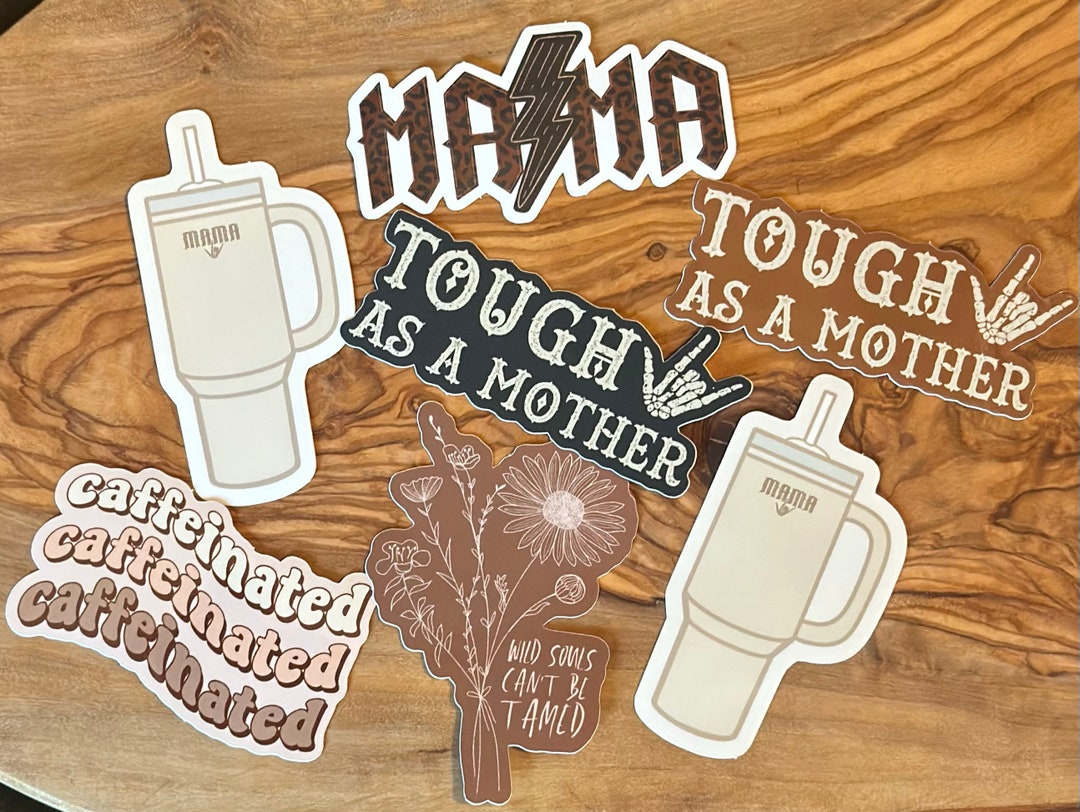Mama Stickers - Etsy