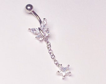 Baddie Belly Ring - Etsy
