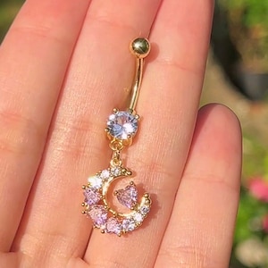 Sailor moon belly button ring store