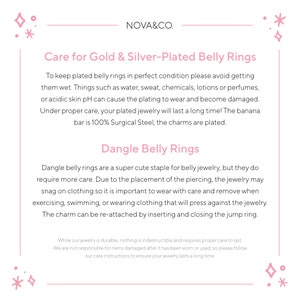 Angel Belly Button Piercing | Coquette Cross Dainty Minimalist Belly ...