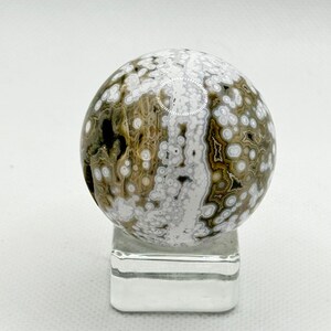 RARE 8th Vein Ocean Jasper | Ocean Jasper Sphere | OJ Crystal ...