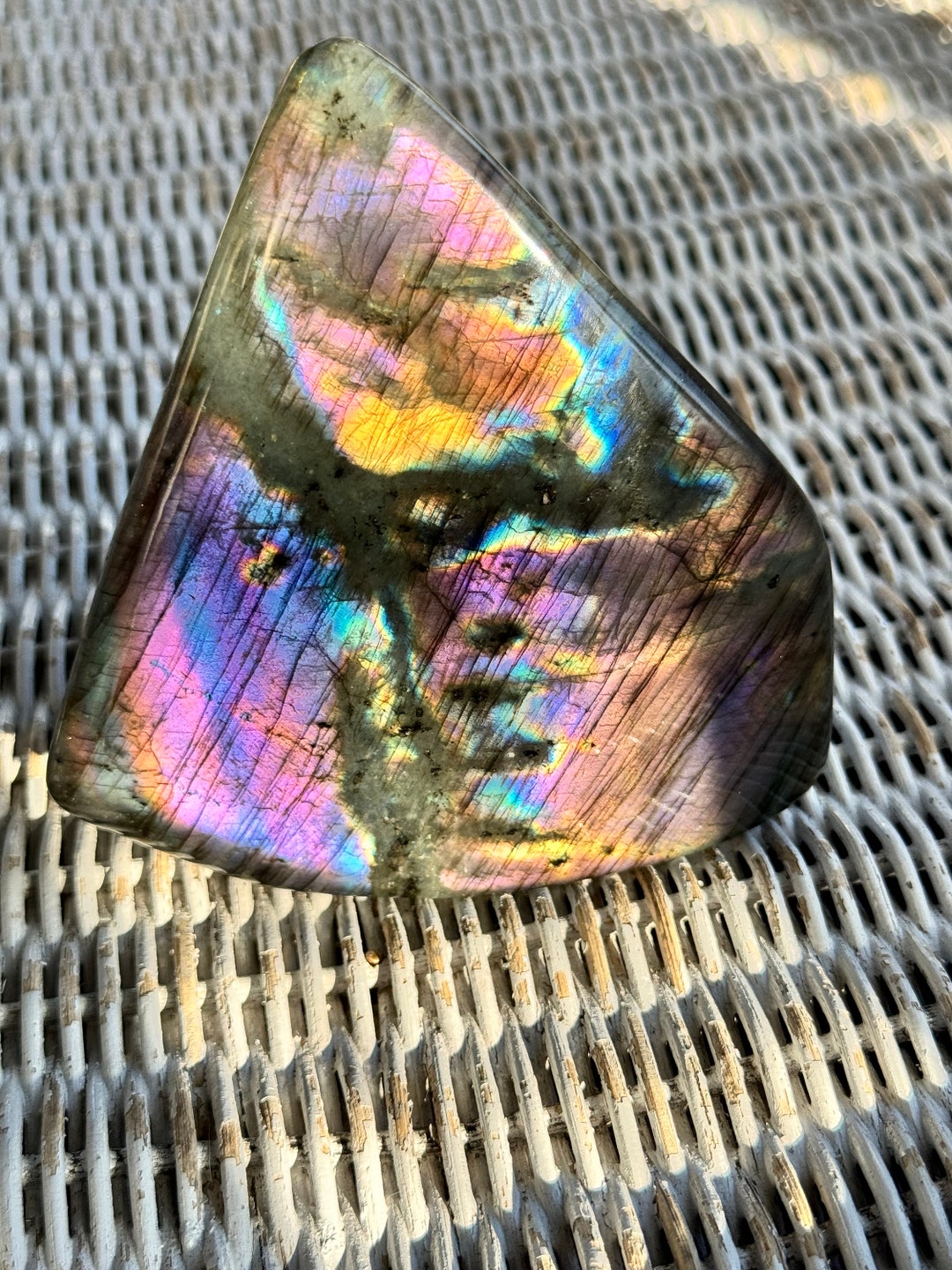 High Quality Spectrolite Rainbow Labradorite Freeform| Stone of Magic ...