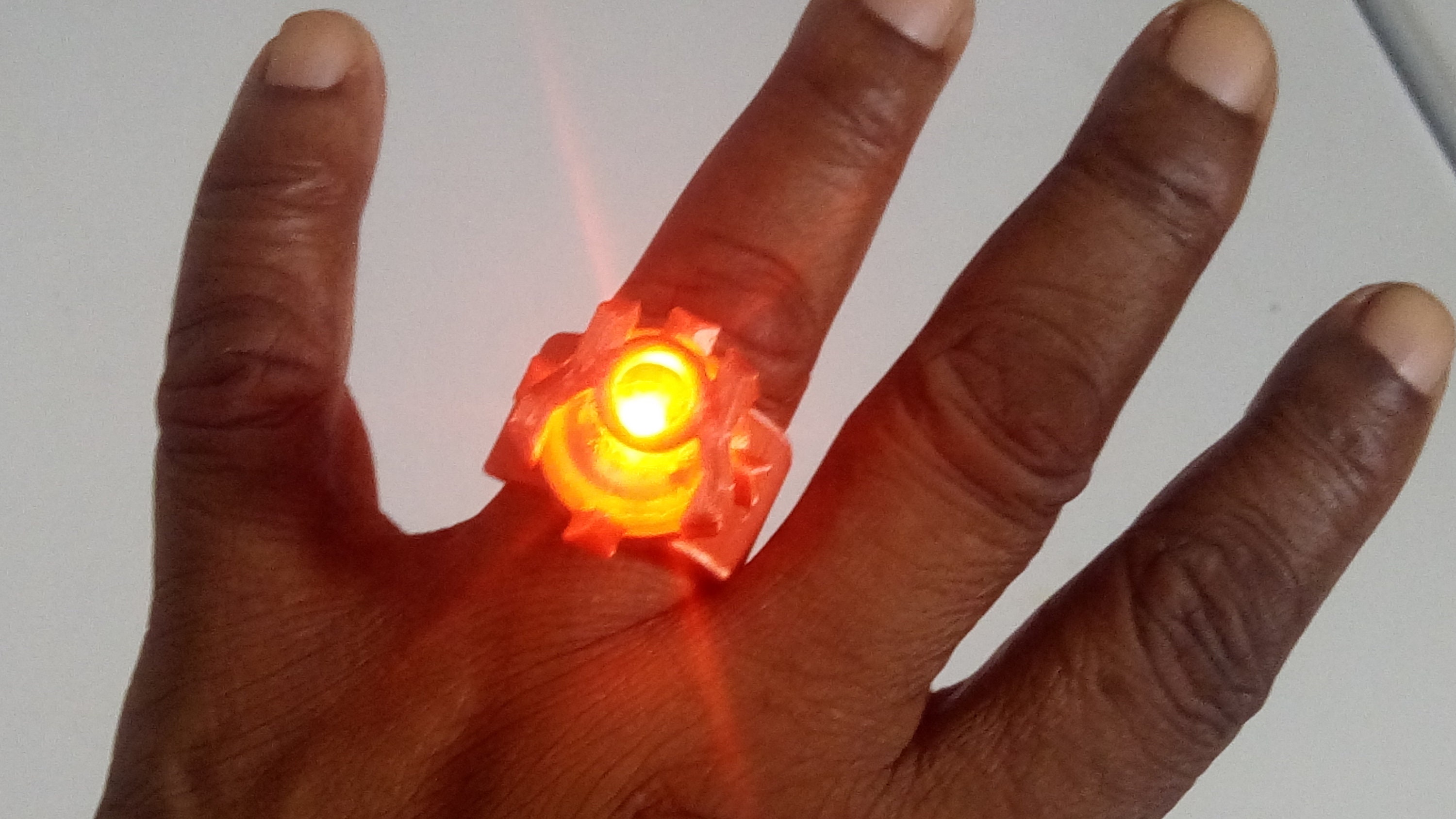 New Red Lantern Ring Red Lantern Corp Atrositus Green - Etsy