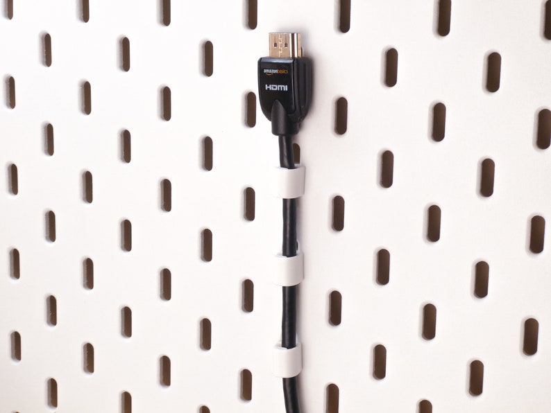 Cable Clip for Ikea SKADIS Pegboard - Etsy