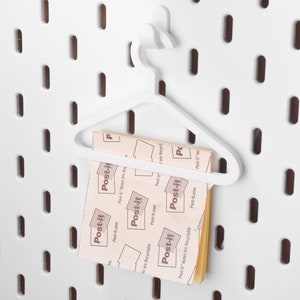 Sticky Note Hanger for Ikea SKADIS Pegboard - Etsy