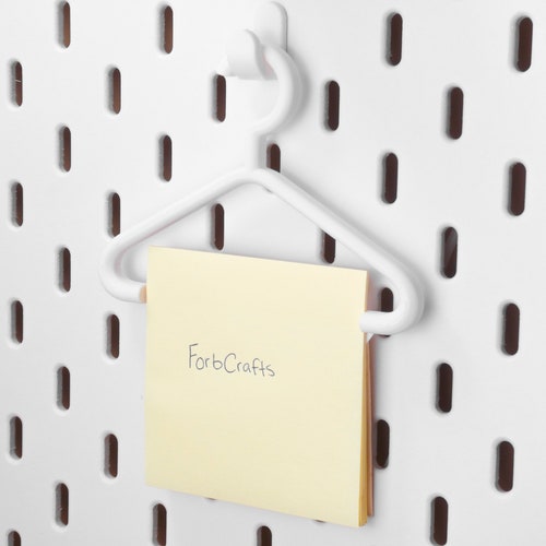 Sticky Note Hanger for Ikea SKADIS Pegboard - Etsy