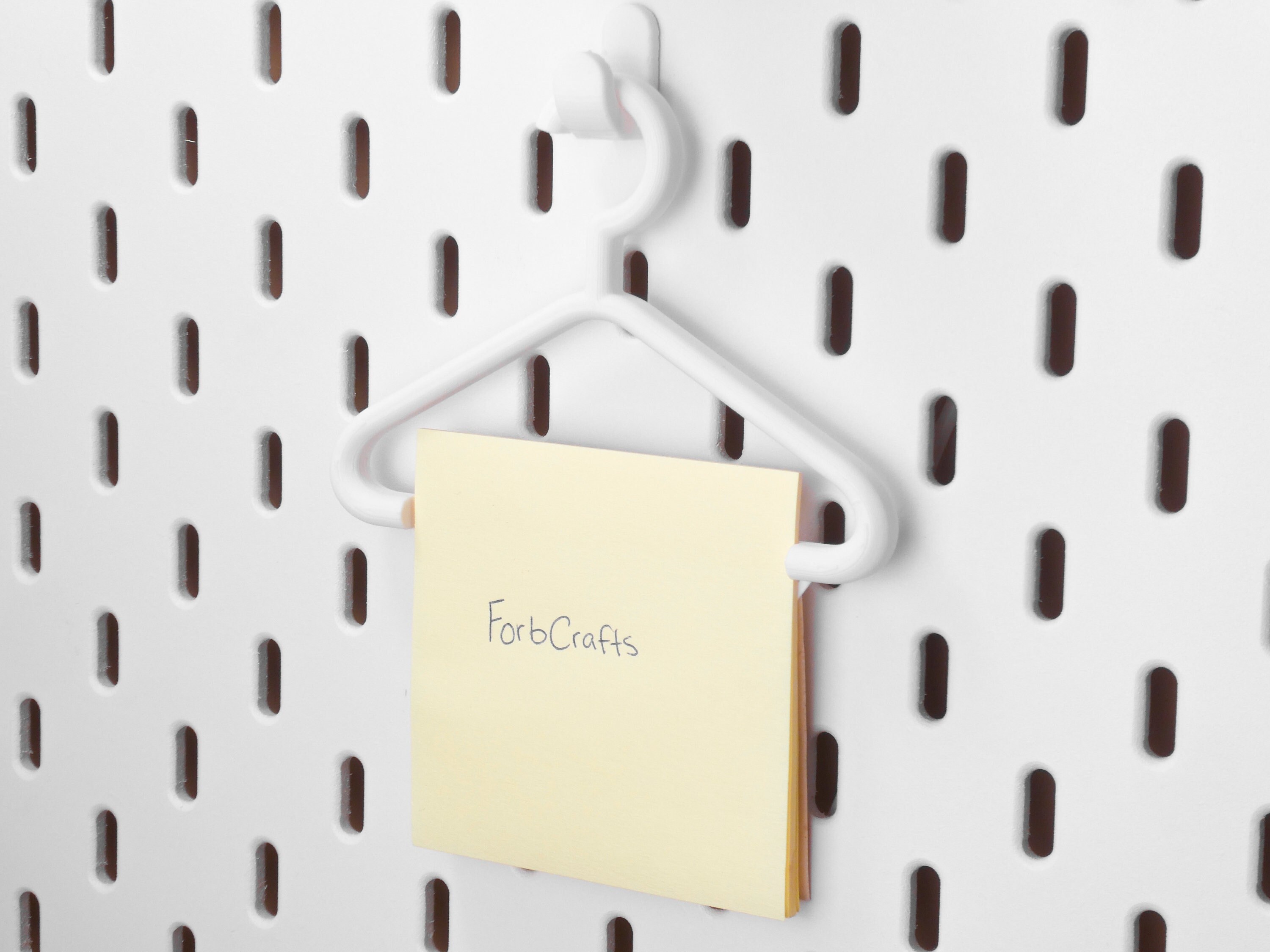 Sticky Note Hanger for Ikea SKADIS Pegboard - Etsy