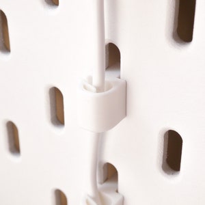 Cable Clip for Ikea SKADIS Pegboard - Etsy