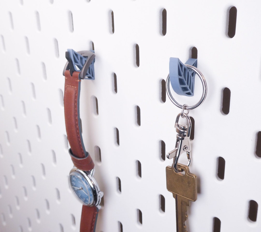 Leaf-shape Hook for Ikea SKADIS Pegboard - Decorative Hook - Etsy