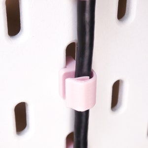 Cable Clip for Ikea SKADIS Pegboard - Etsy