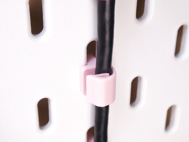 Cable Clip for Ikea SKADIS Pegboard - Etsy