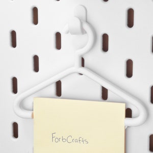 Sticky Note Hanger for Ikea SKADIS Pegboard - Etsy