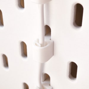 Cable Clip for Ikea SKADIS Pegboard - Etsy