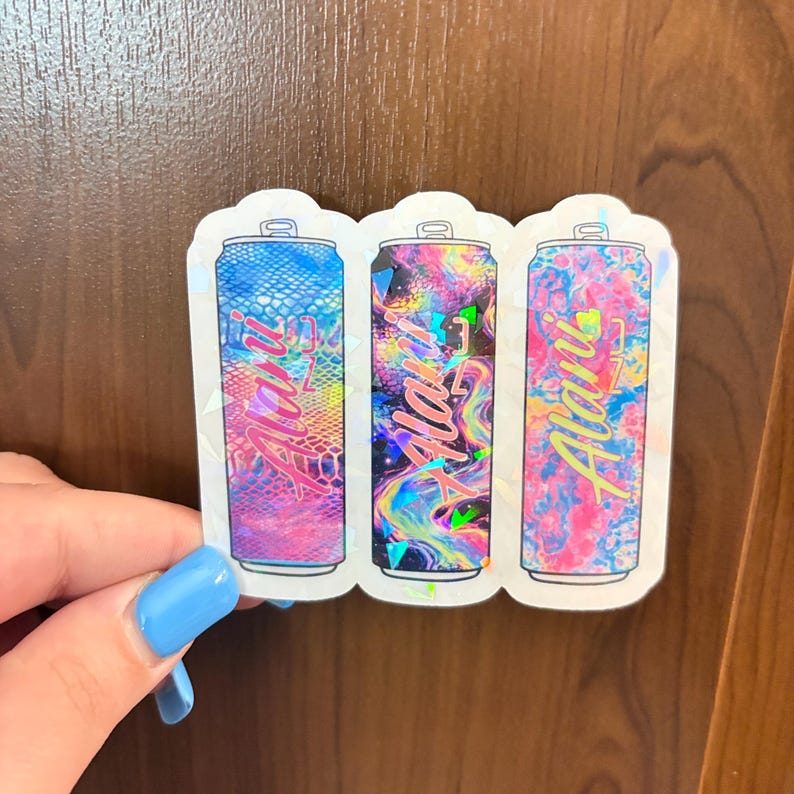 Alani Energy Drink: Waterproof Car Decal - Etsy
