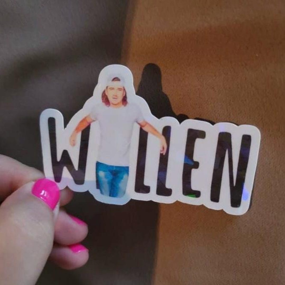 Morgan Wallen Holographic Sticker: Waterproof Car Decal - Etsy
