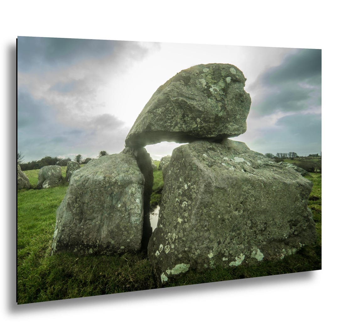 Carrowmore Megalithic Tomb Ireland Ancient Stone Dolmen Landscape Photo ...