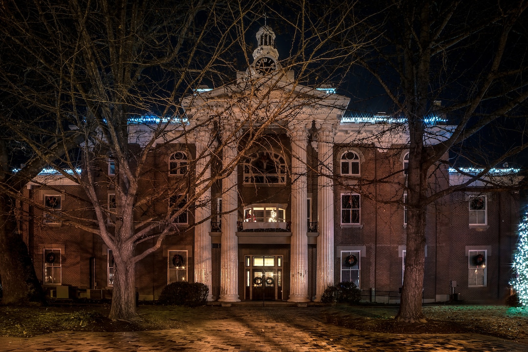 Murfreesboro Courthouse Nashville City Photography Metal Print Wall Art ...
