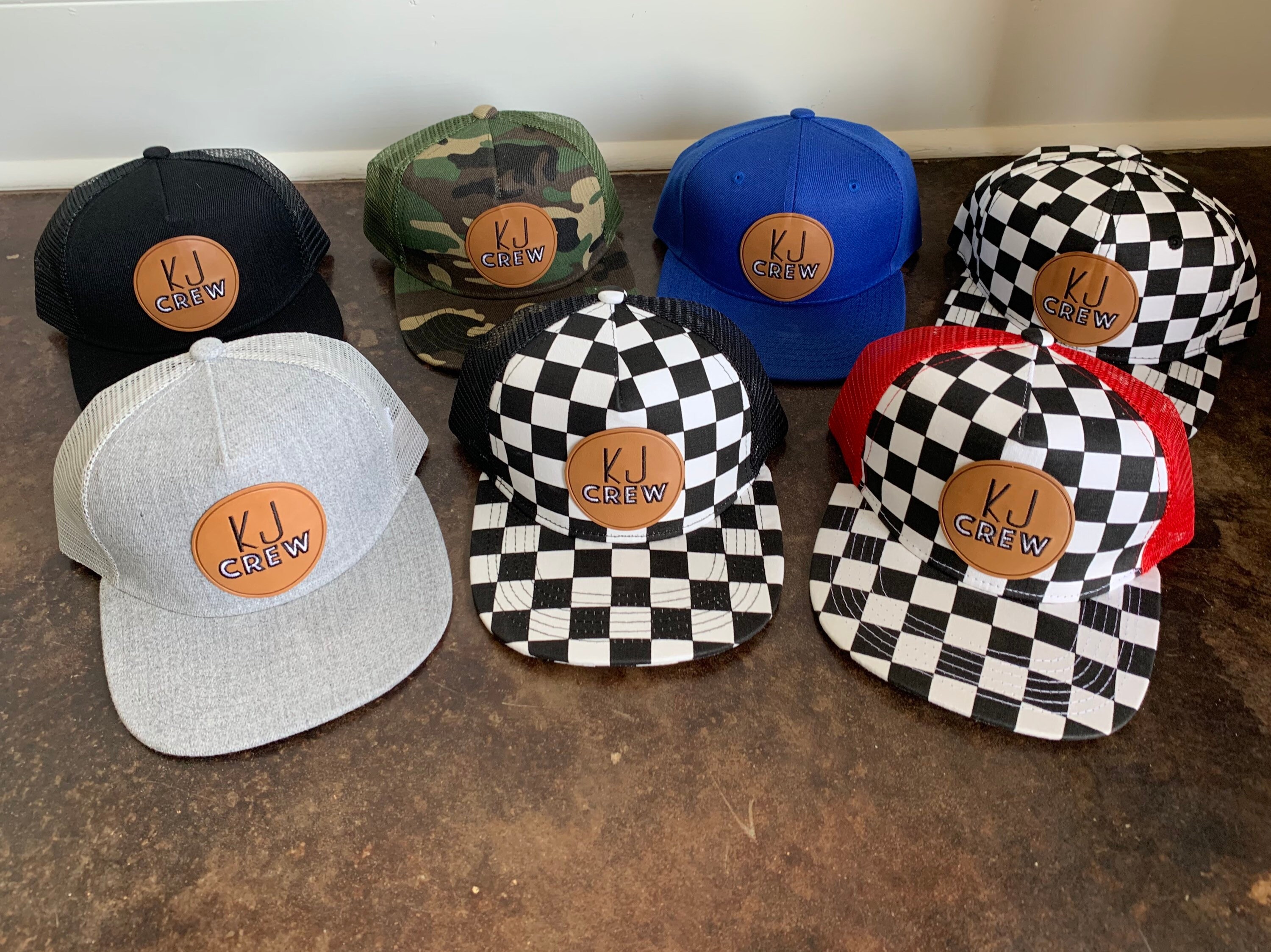 KJ Crew Patch Hat Snapback Infant Kid's Hat Camo Hat | Etsy