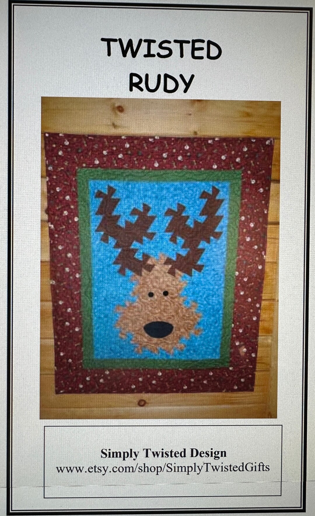 Twisted Rudy Quilt Pattern - Etsy