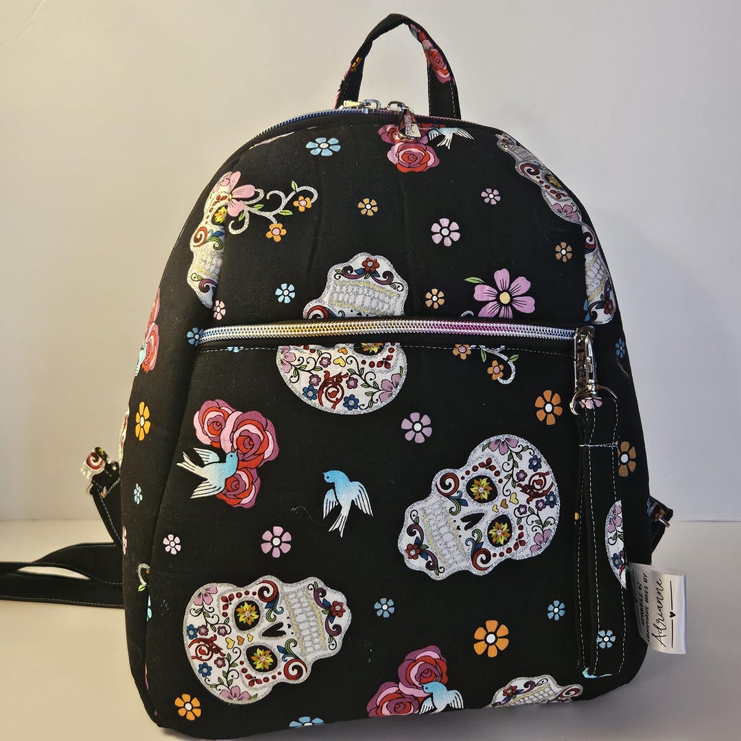 Sugar Skulls Backpack - Etsy