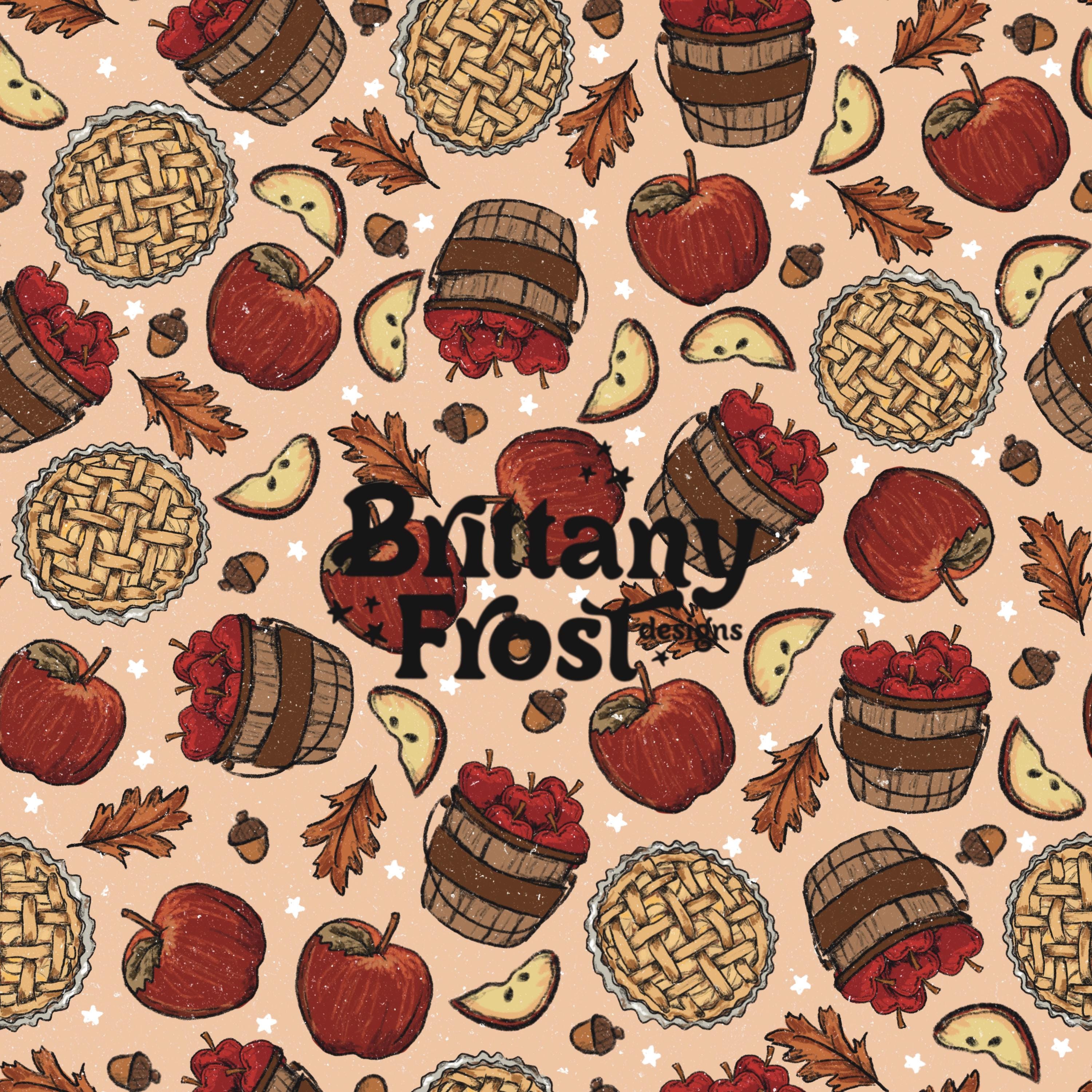 Apple Picking Seamless File - Etsy