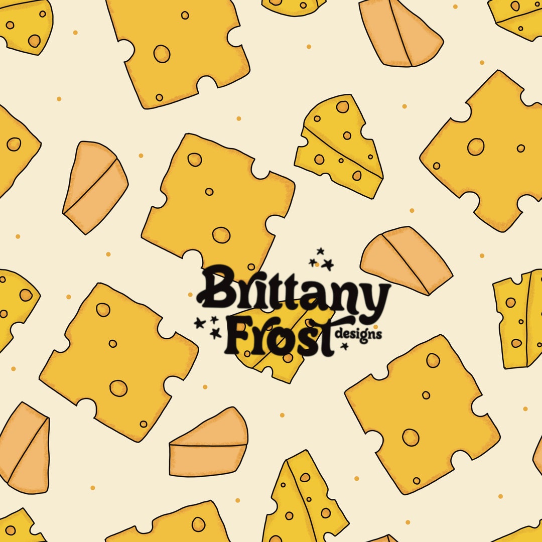 Cheese Seamless File, Food Surface Pattern - Etsy