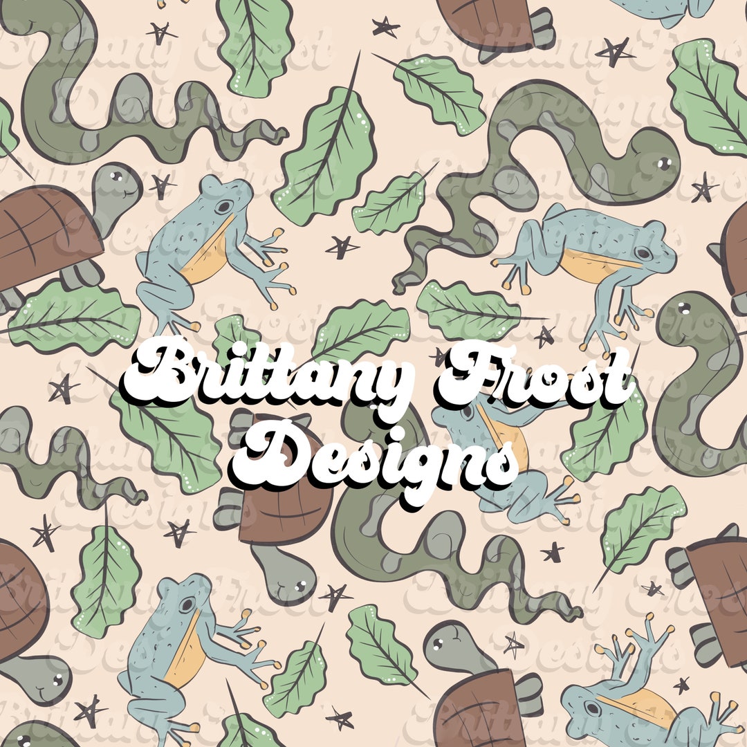 Reptile Seamless File - Etsy