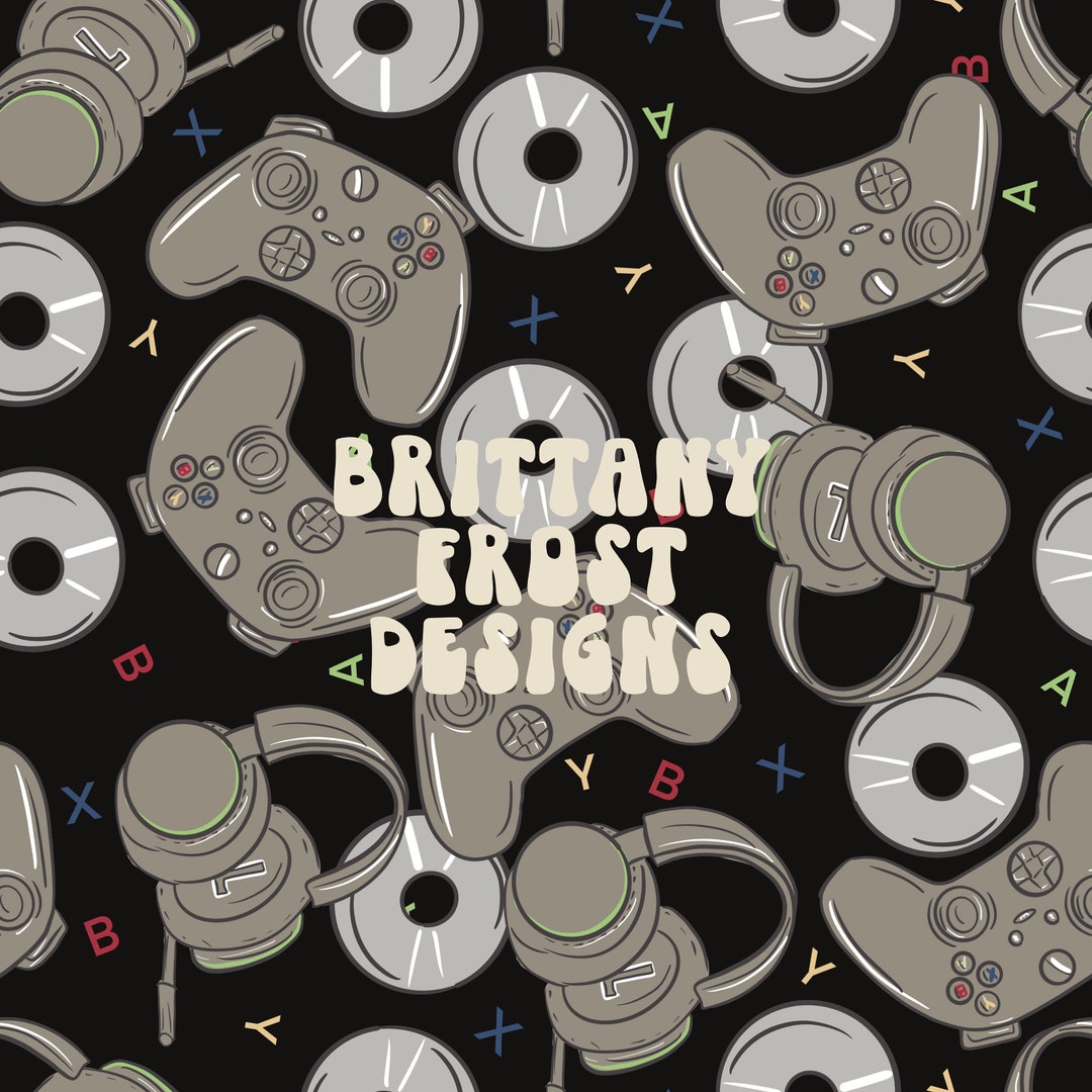 Gaming Seamless File, Game Seamless Pattern - Etsy