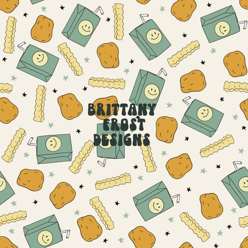 Dunkin Seamless Pattern - Etsy