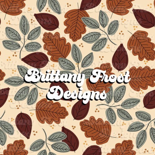 Pumpkin Dots Seamless File Fall Seamless Pattern - Etsy